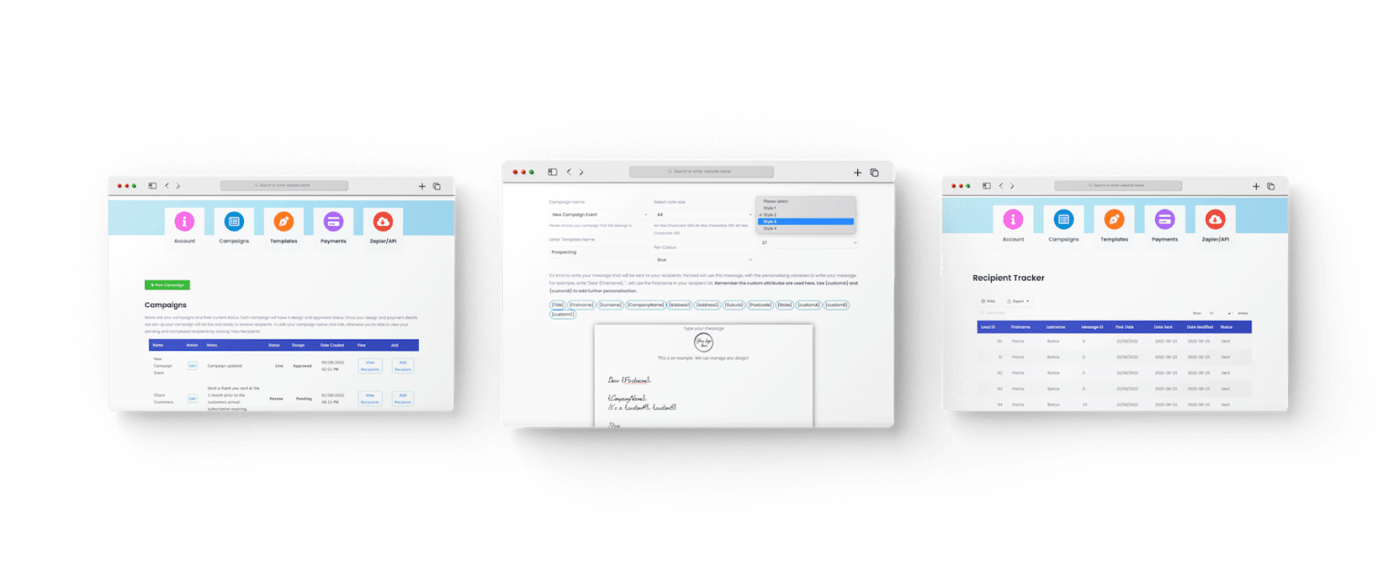 Penned | How personalised written letters work with Penned